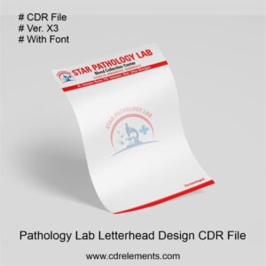 Pathology Lab Letterhead Design CDR File | Diagnostics Lab Pathology ...