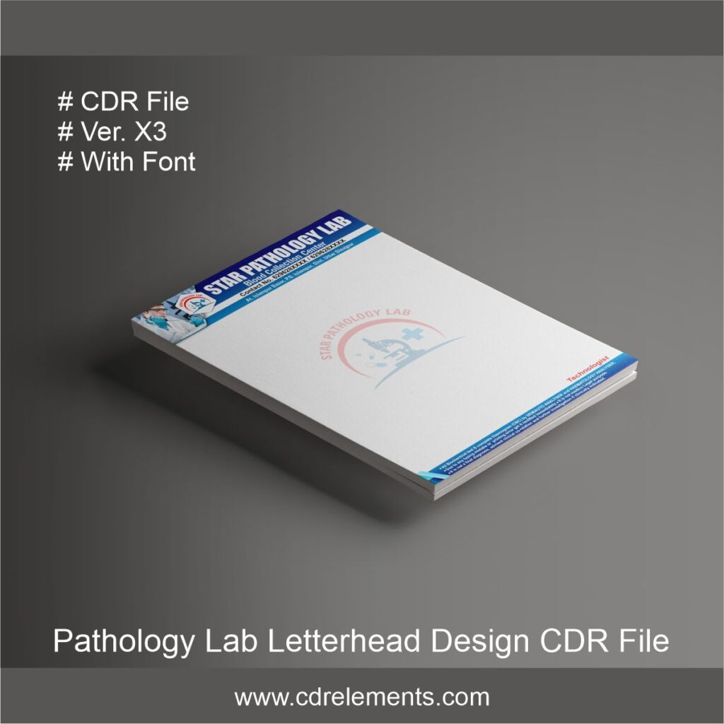 Pathology Lab Letterhead Design CDR File | Diagnostics Lab Pathology ... Pathology Lab Letterhead Design CDR File | Diagnostics Lab Pathology ...