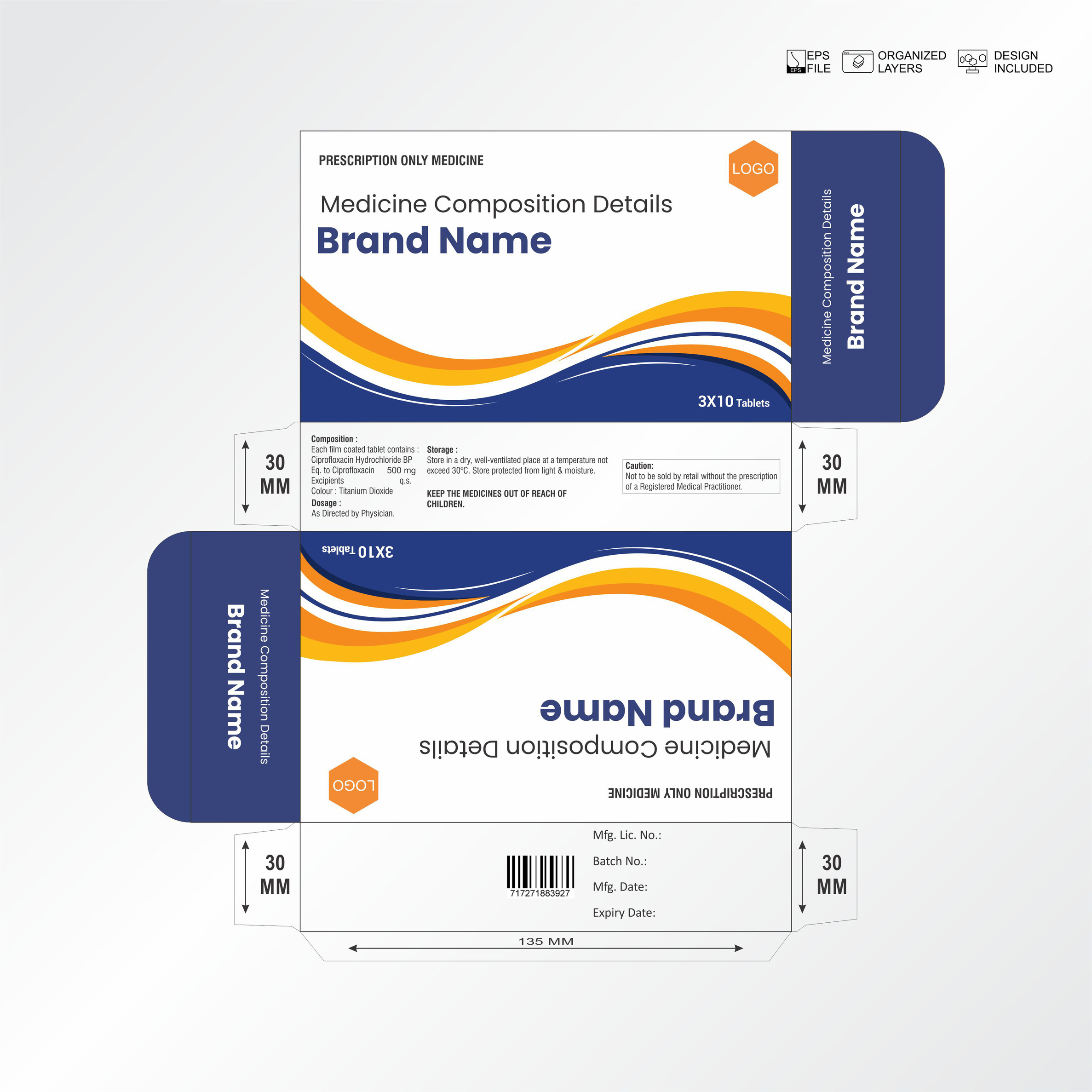 Medicine Packaging Design » Cdrelements.com