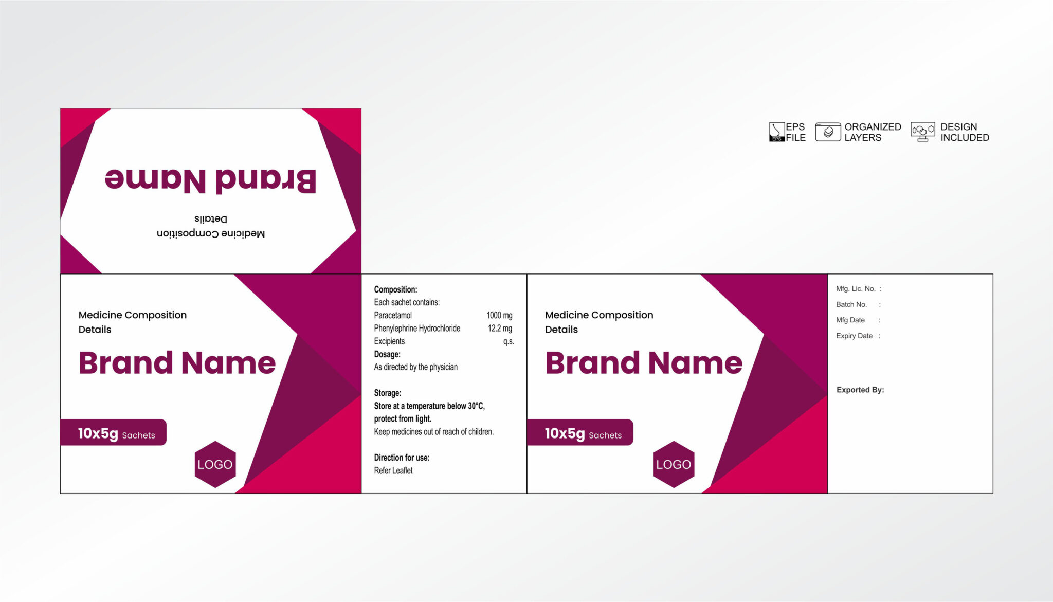 Medicine Packaging Design » Cdrelements.com