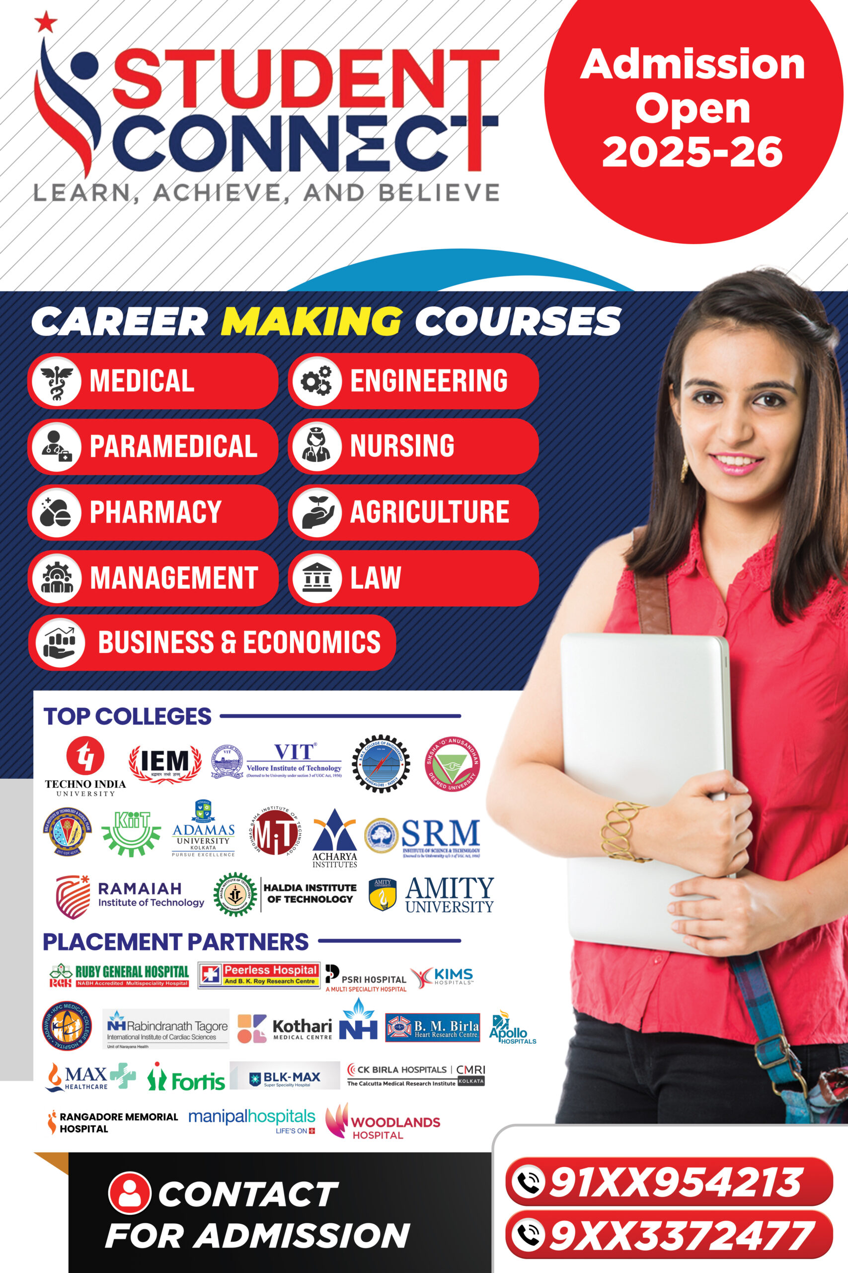 Career Counselling Education Banner | College Admission Banner | GNM ...