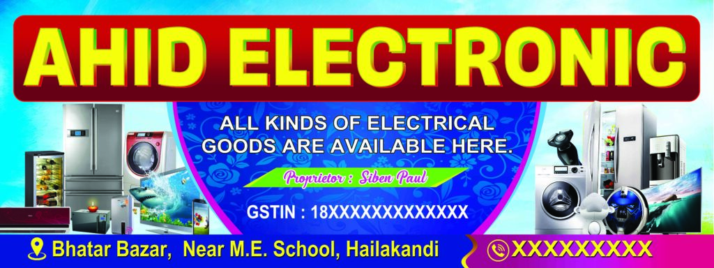 Electonics Shop Banner Design ____ NCC-0029 » Cdrelements.com